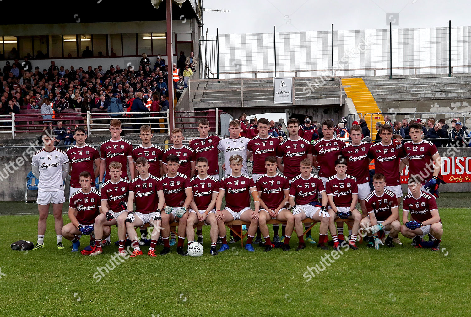 Galway Vs Mayo Galway Team Editorial Stock Photo - Stock Image ...