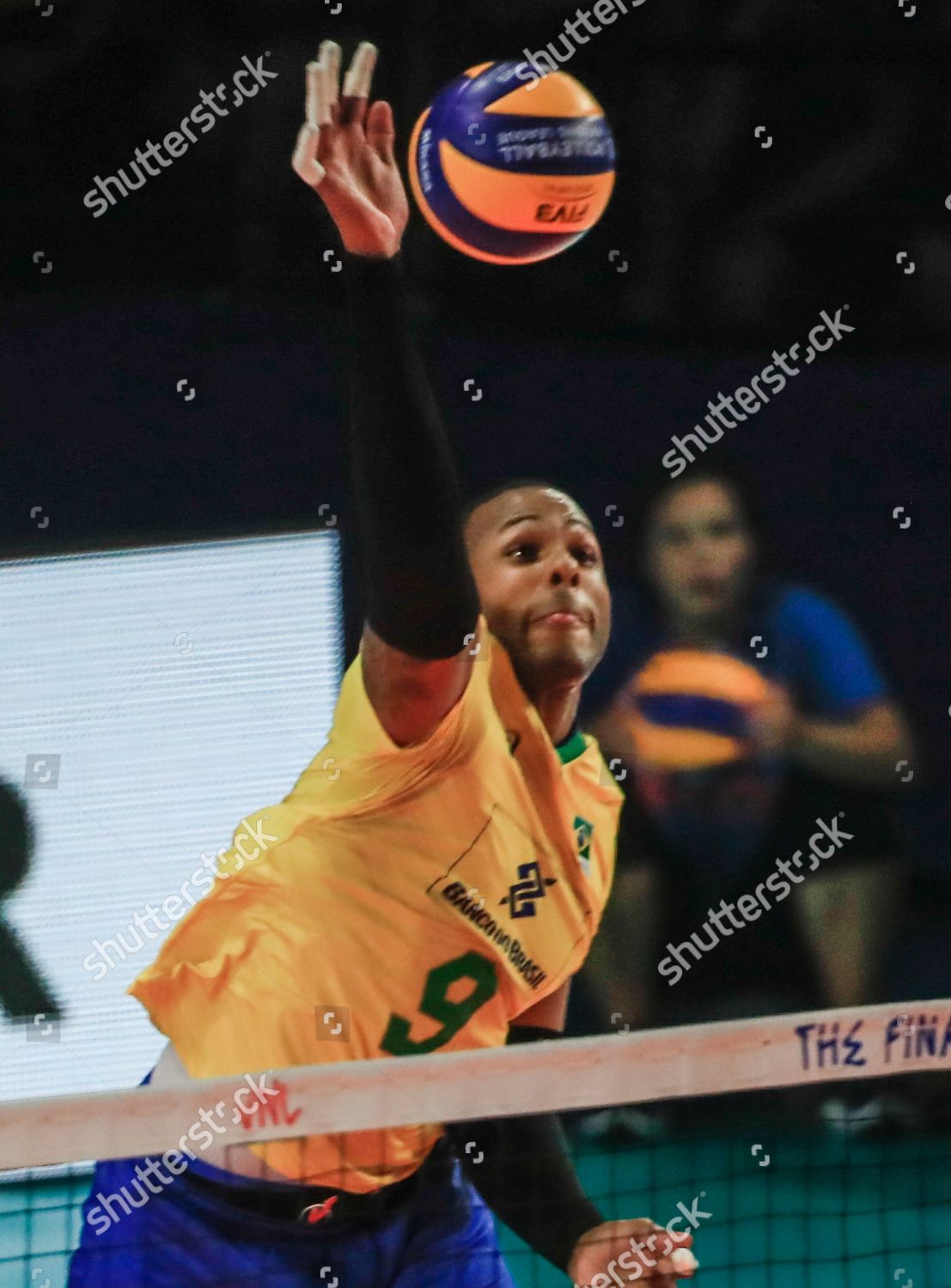 Brazils Yoandy Leal Hidalgo Action During Editorial Stock Photo - Stock ...