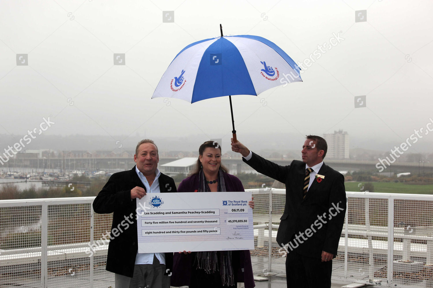 Les Scadding 58 Wife Samantha Peacheyscadding Editorial Stock Photo ...