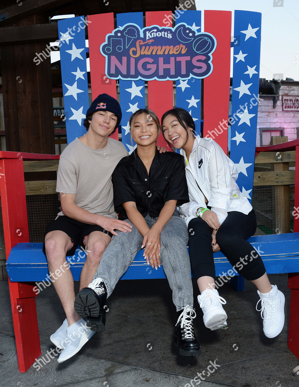 Toby Miller Chloe Kim Alicia Tong Editorial Stock Photo - Stock Image ...