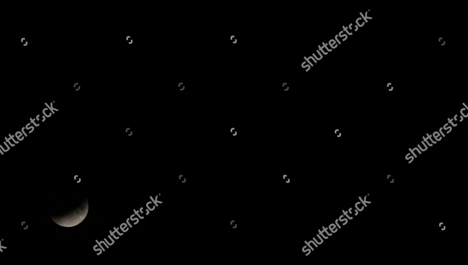 Earth Casts Shadow Across Moons Surface Editorial Stock Photo - Stock ...