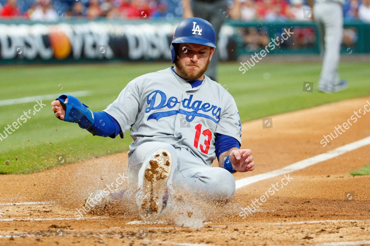 Los Angeles Dodgers Third Baseman Max Editorial Stock Photo - Stock ...