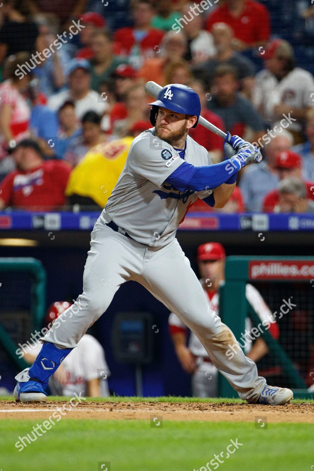 Los Angeles Dodgers Third Baseman Max Editorial Stock Photo - Stock ...