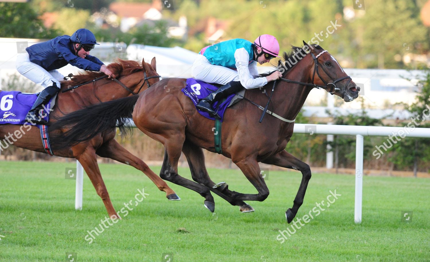 Leopardstown Luxuriant Oisin Orr Win Carnival Editorial Stock Photo ...