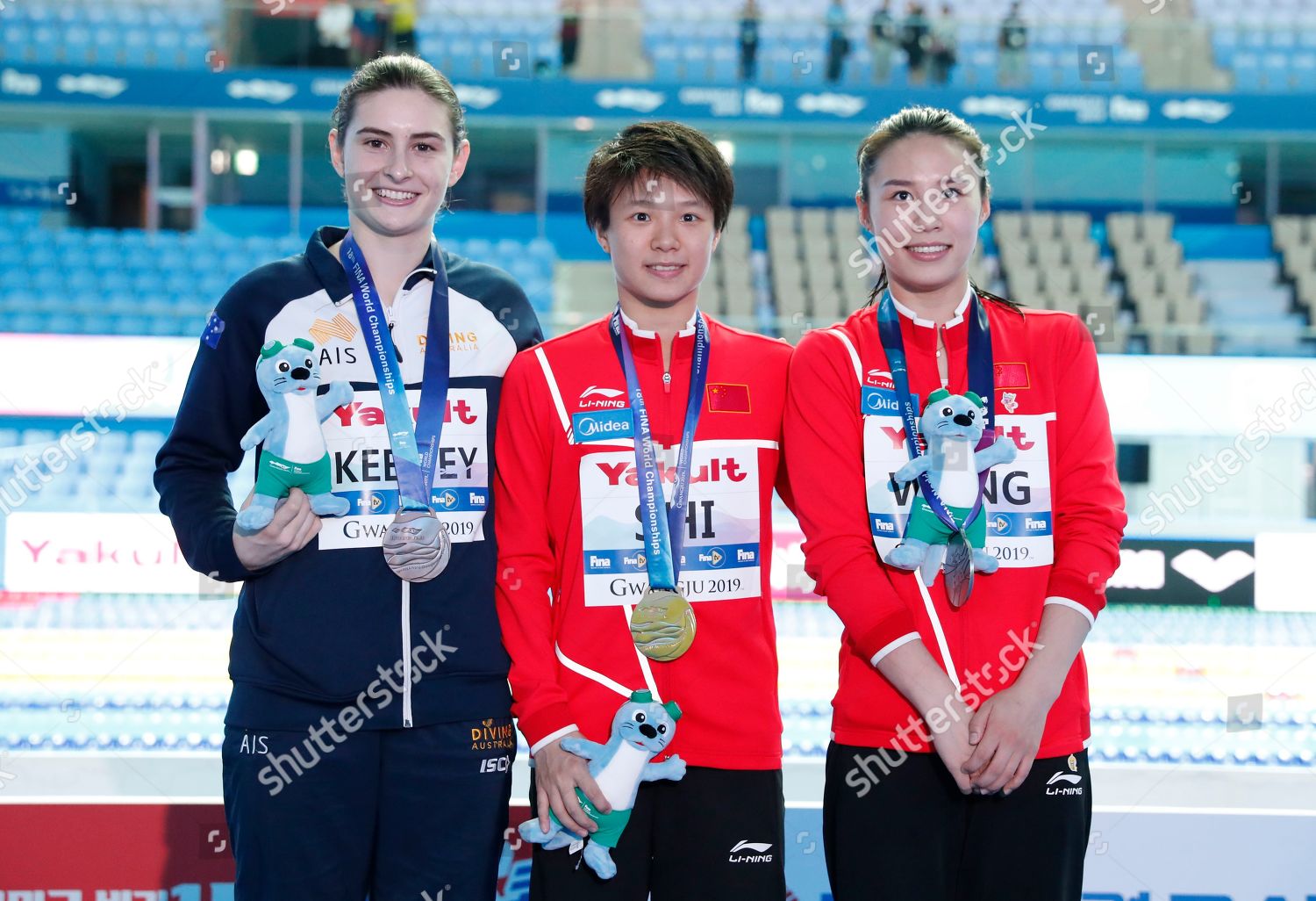 Bronze Medalist Maddison Keeney L Gold Editorial Stock Photo - Stock ...