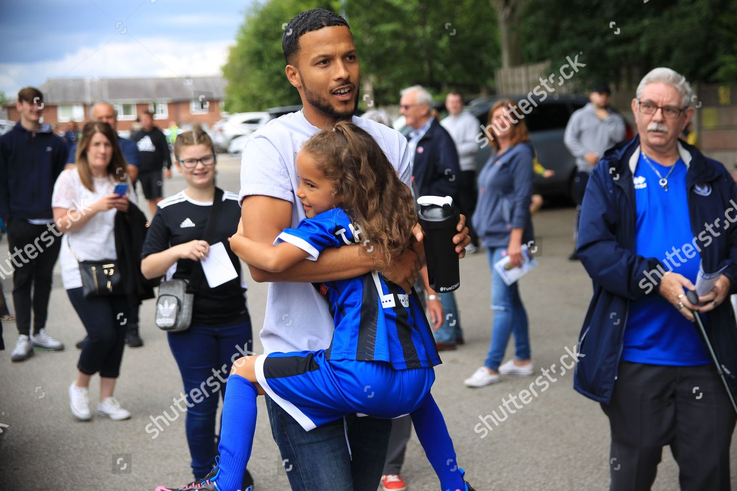 Chantelle Thompson Greats Dad Joe Hug Editorial Stock Photo - Stock ...