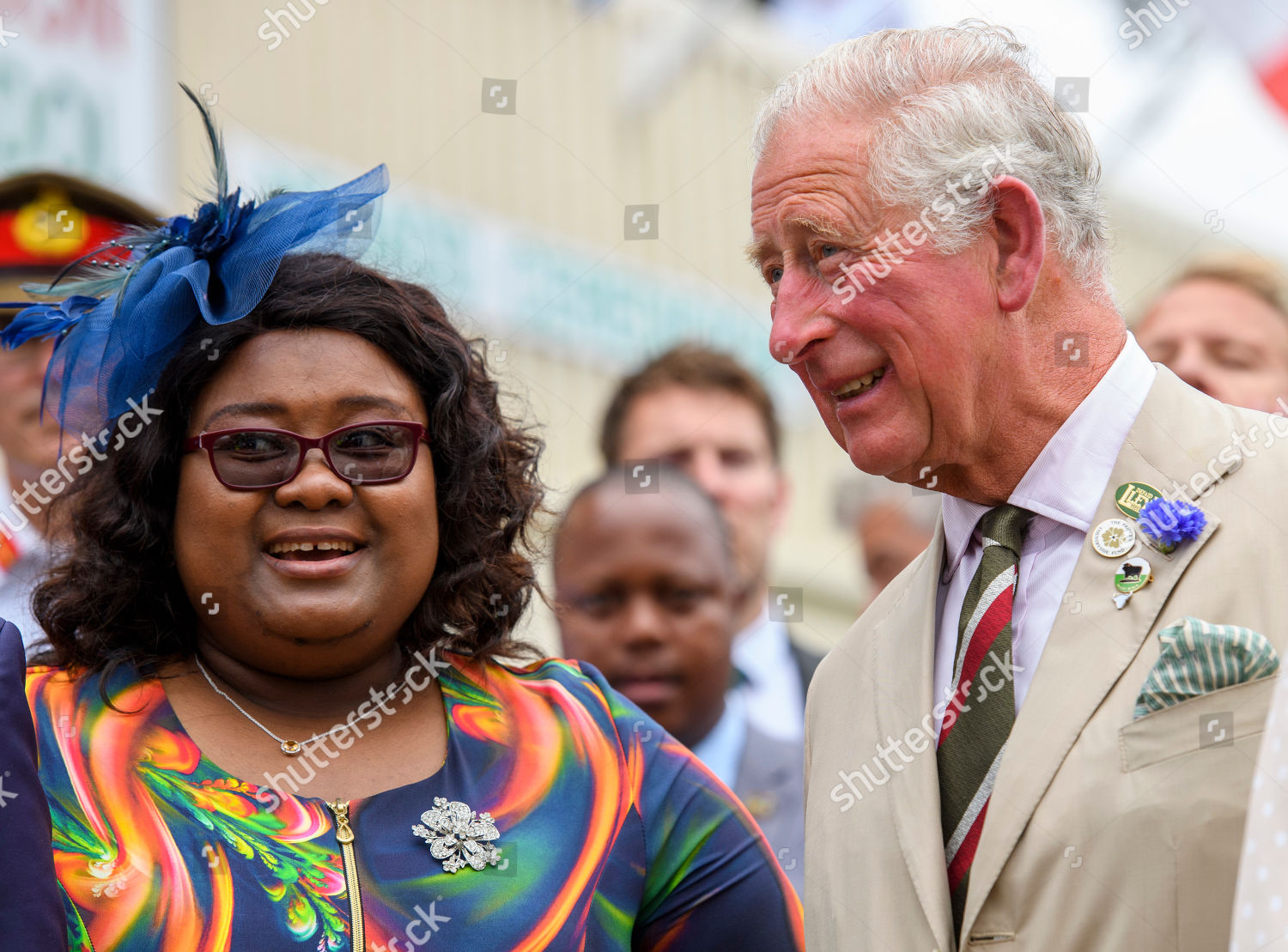 Queen Pumi Prince Charles Editorial Stock Photo - Stock Image ...