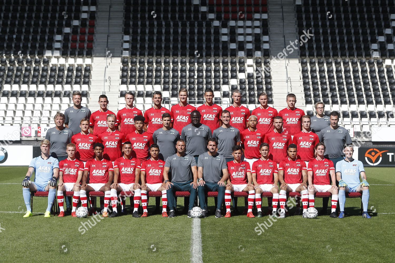 Jong Az Alkmaar Team Photo Top Editorial Stock Photo - Stock Image ...