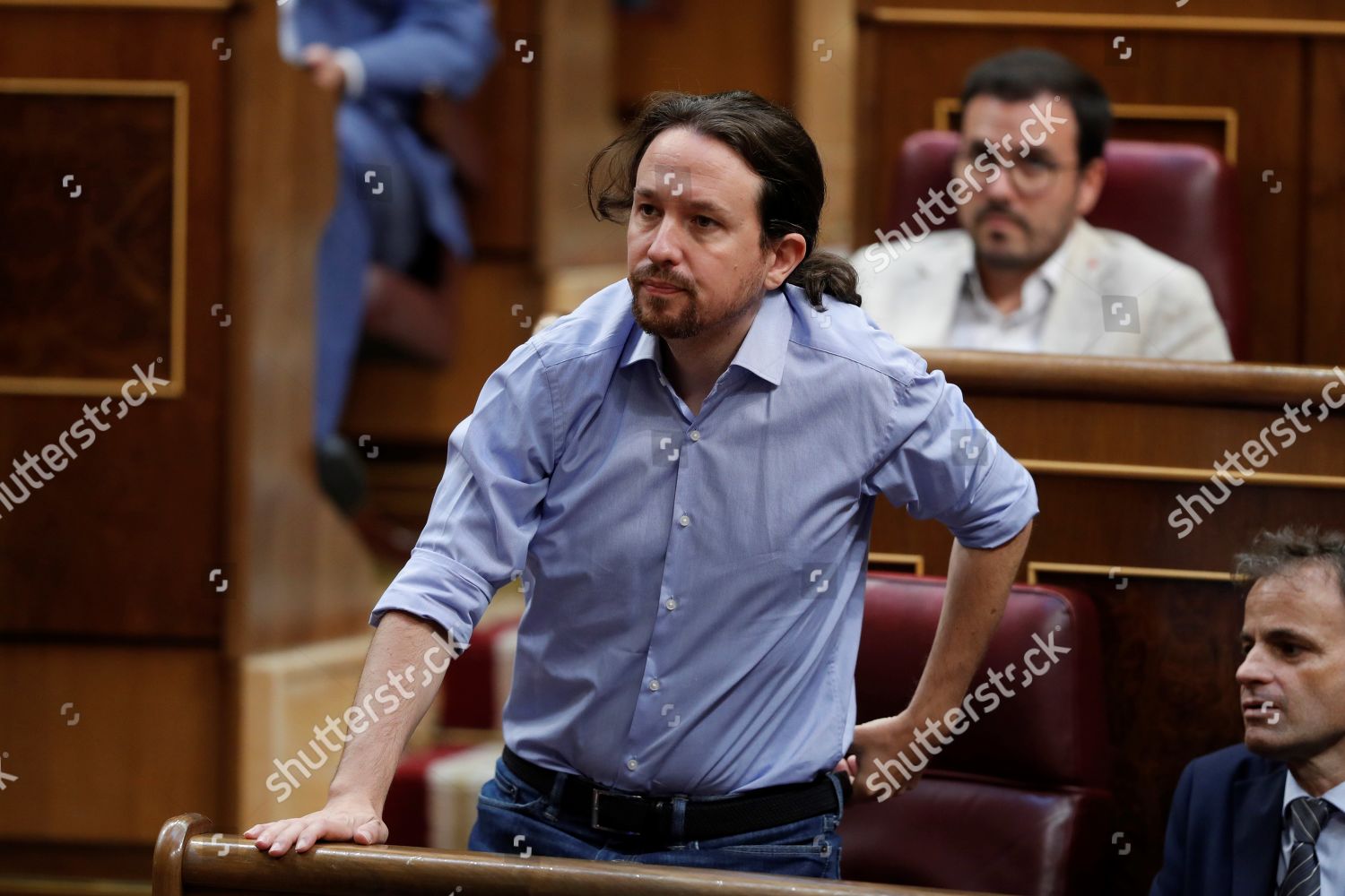 Leader Leftwing Coalition Unidas Podemos Pablo Editorial Stock Photo ...