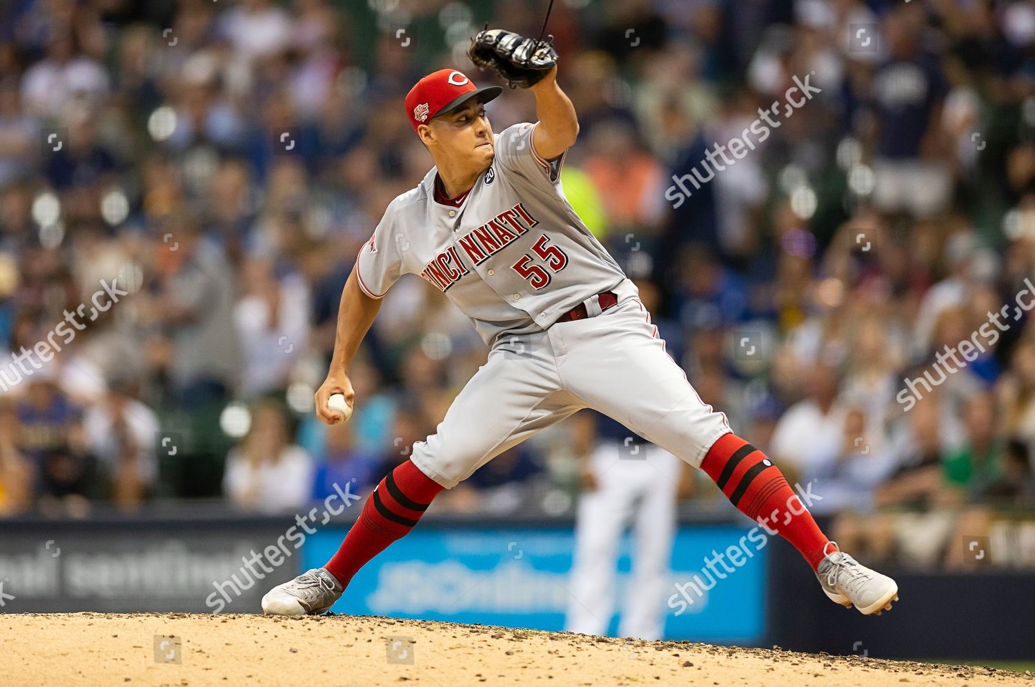 Cincinnati Reds Relief Pitcher Robert Stephenson Editorial Stock Photo ...