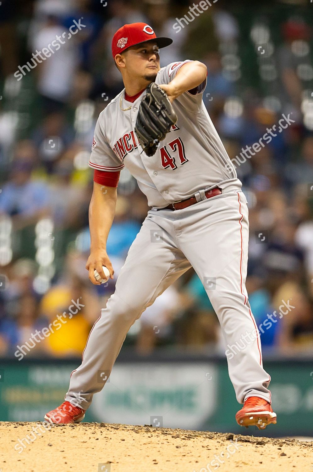 Cincinnati Reds Starting Pitcher Sal Romano Editorial Stock Photo ...