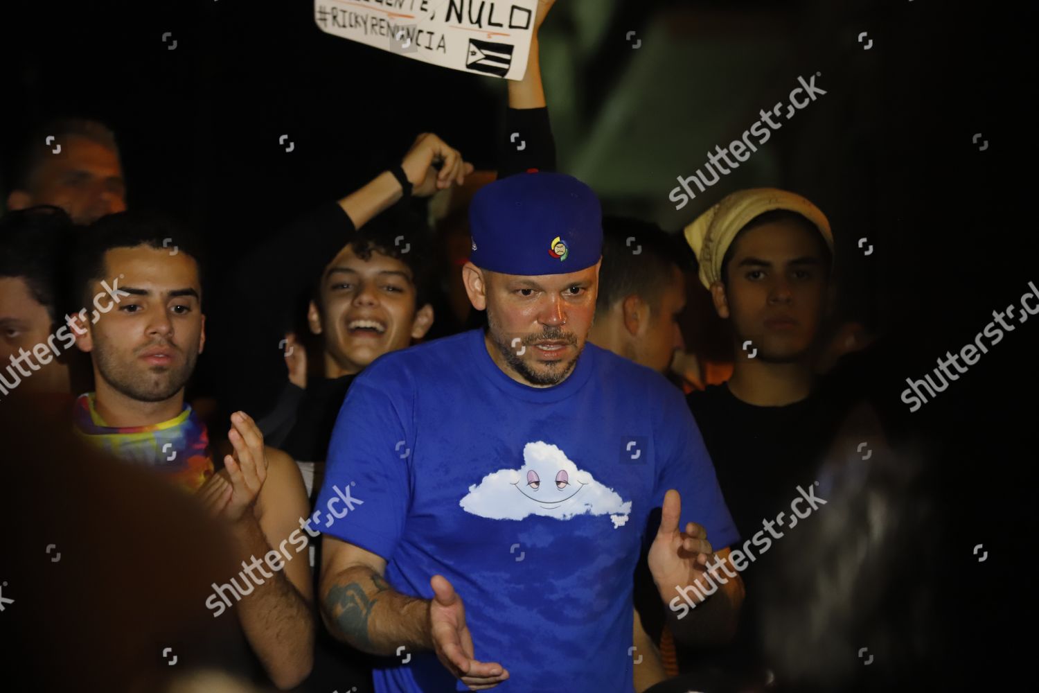 Puerto Rican Rapper Residente C Participates Editorial Stock Photo ...