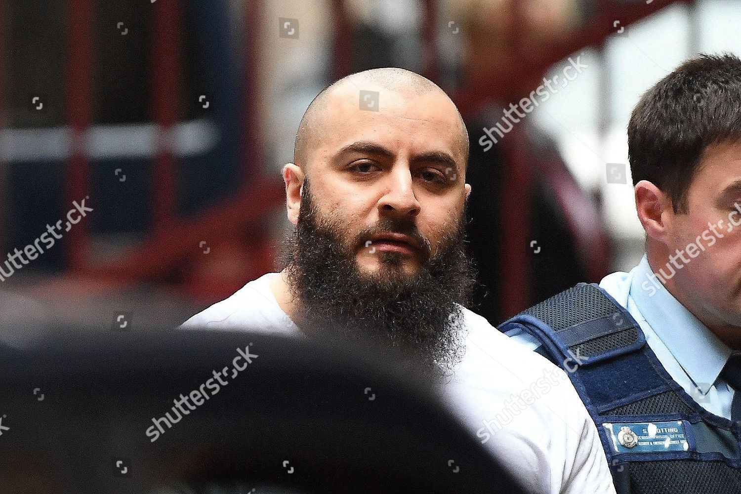 Hatim Moukhaiber Arrives Supreme Court Victoria Editorial Stock Photo ...