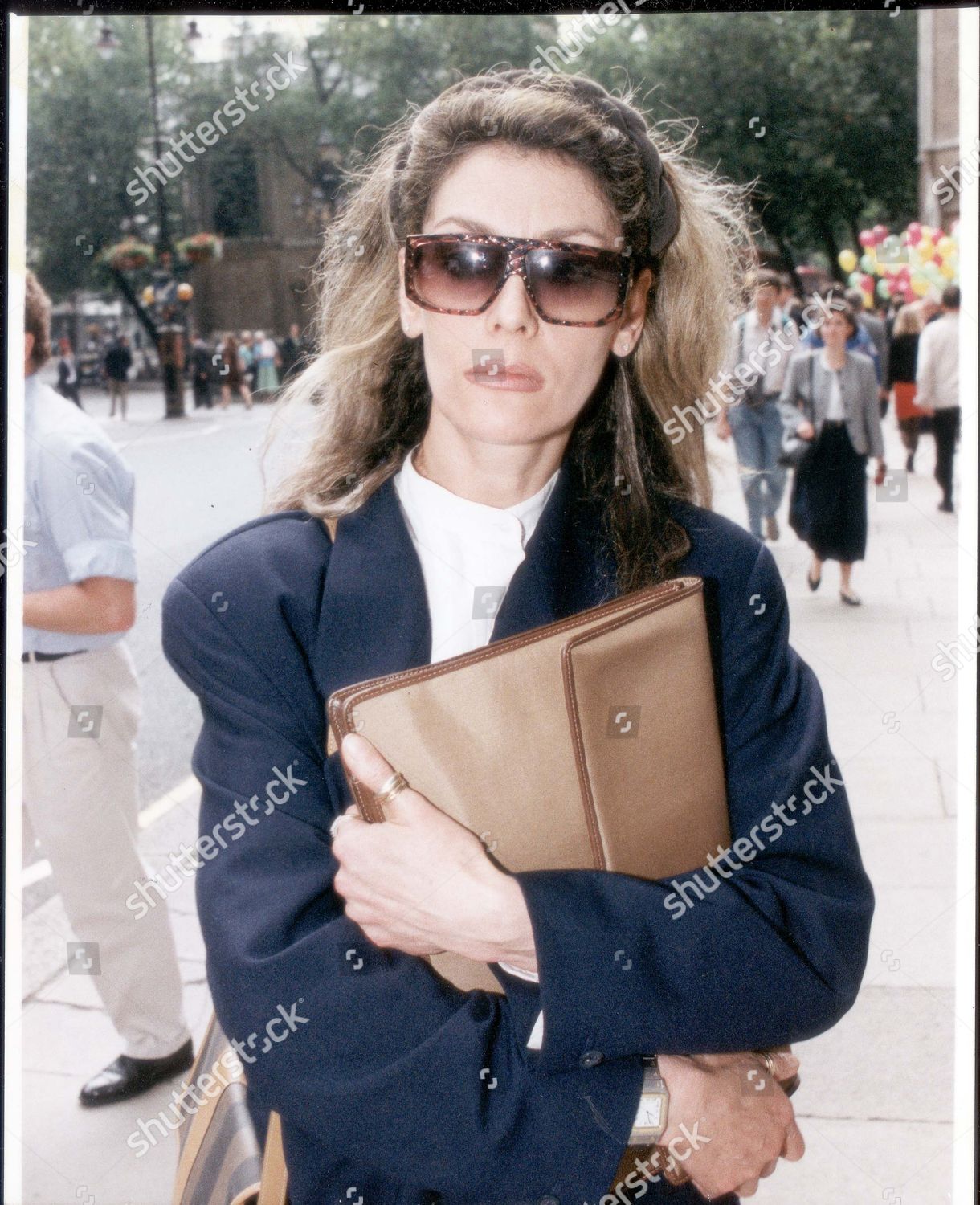 Jani Allan Journalist South African Journalist Editorial Stock Photo ...