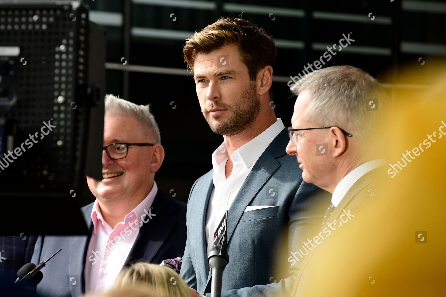 Australian Actor Thor Star Chris Hemsworth Editorial Stock Photo ...