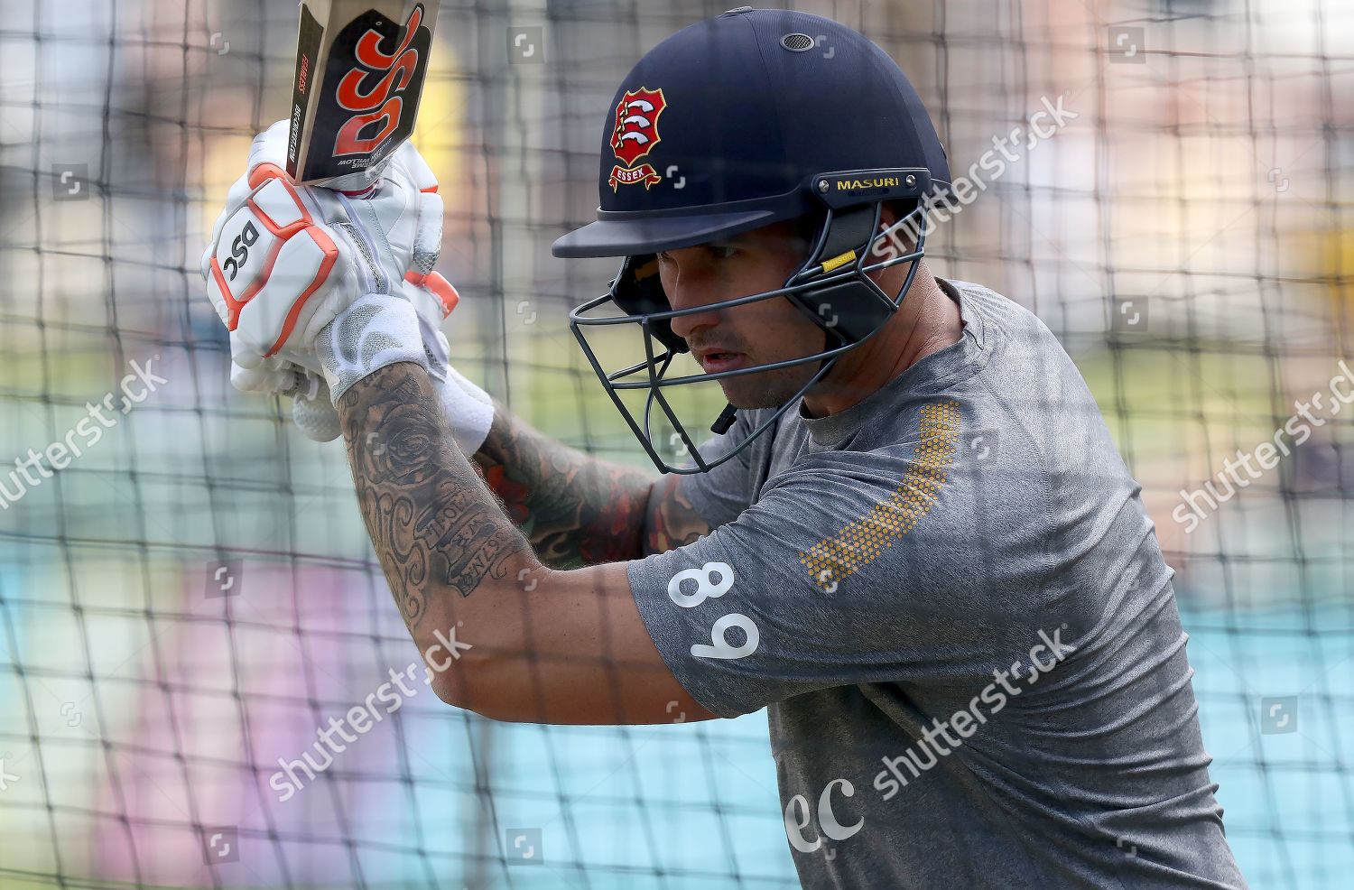 Cameron Delport Essex Warms Nets During Editorial Stock Photo - Stock ...