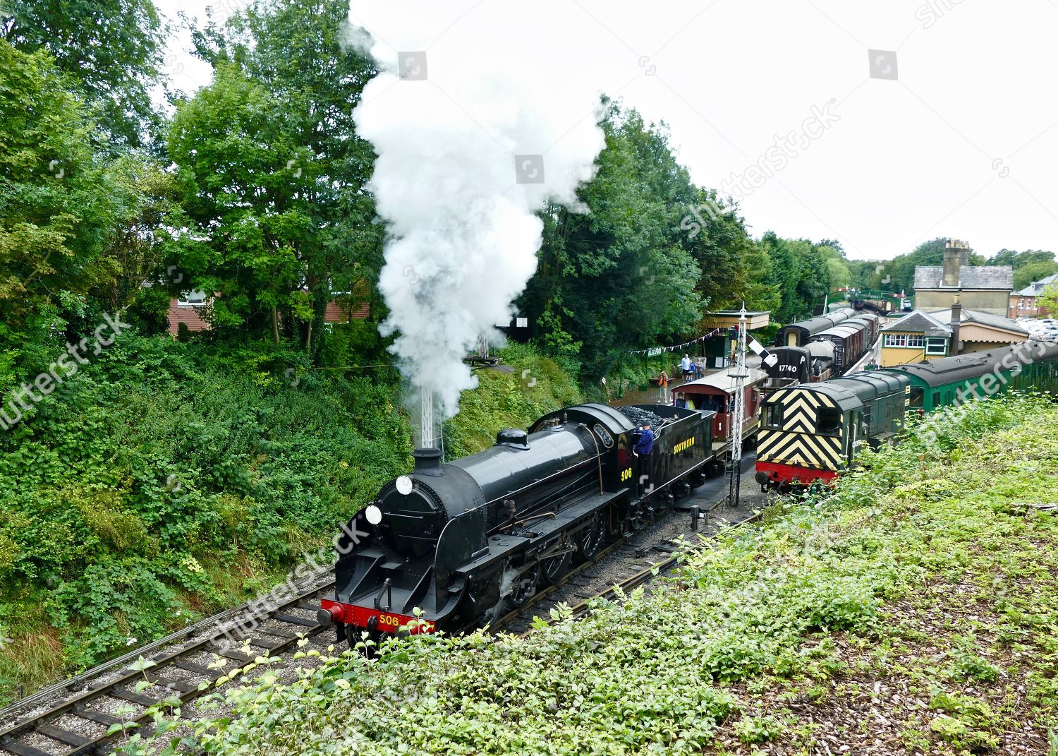 Southern Railway S15 No506 Which Takes Editorial Stock Photo - Stock ...