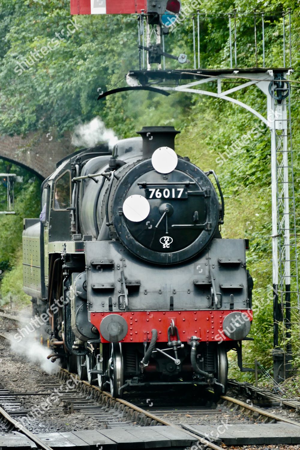 76017 British Railways Standard Class 4mt Editorial Stock Photo - Stock ...