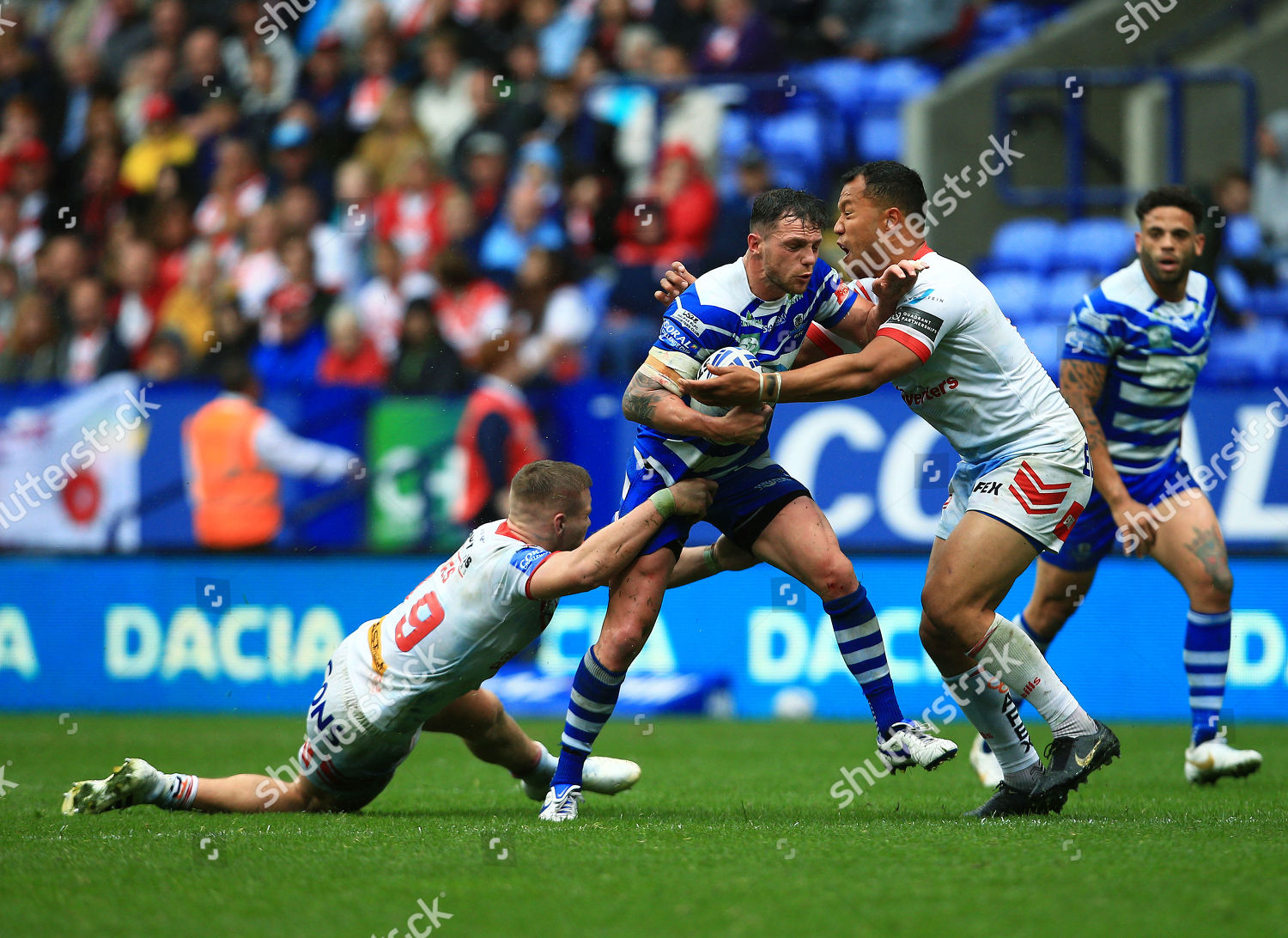 Scott Grix Halifax Rlfc Tackled By Editorial Stock Photo - Stock Image ...