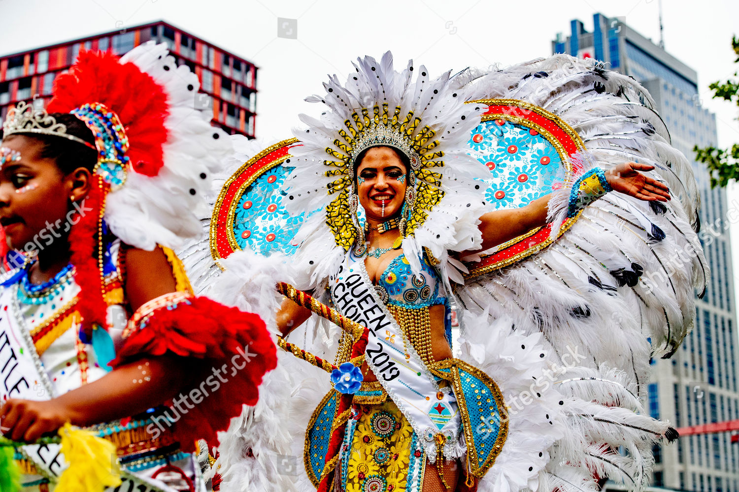 Participants During Parade Which Travels Through Editorial Stock Photo ...