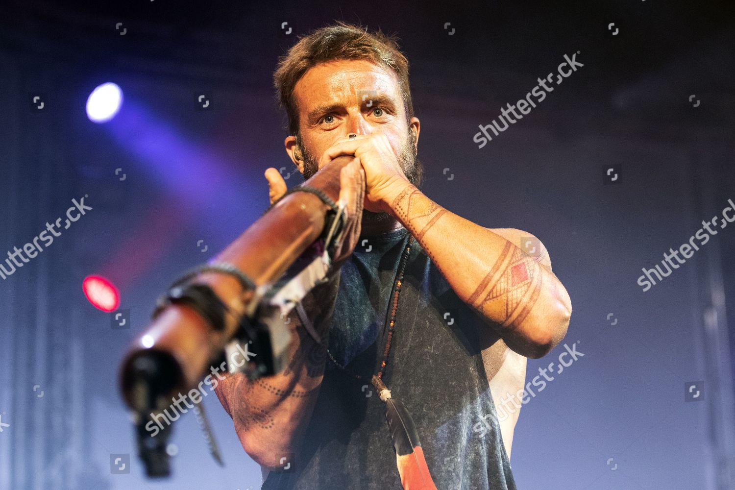 Australian Singer Xavier Rudd Performs On Editorial Stock Photo - Stock ...