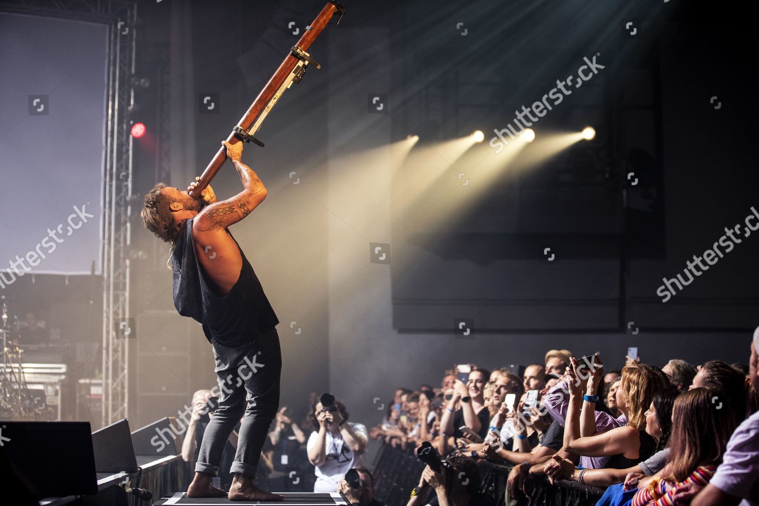 Australian Singer Xavier Rudd Performs On Editorial Stock Photo - Stock ...