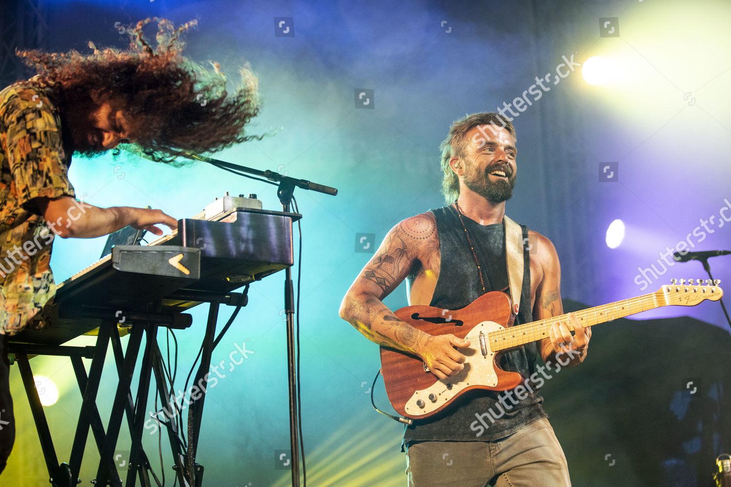 Australian Singer Xavier Rudd R Performs Editorial Stock Photo - Stock ...