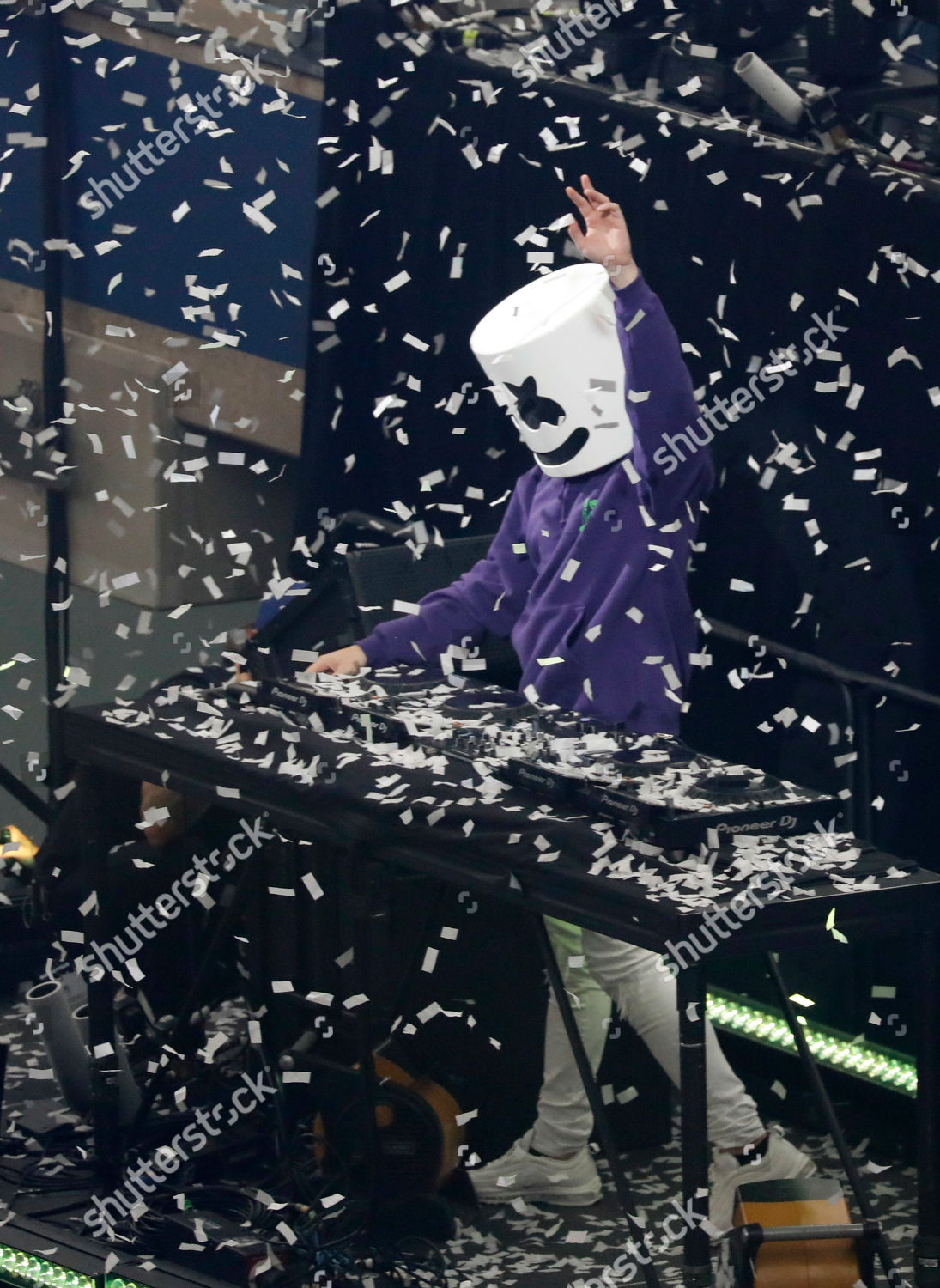 Dj Marshmello Performs Before Start Finals Editorial Stock Photo ...