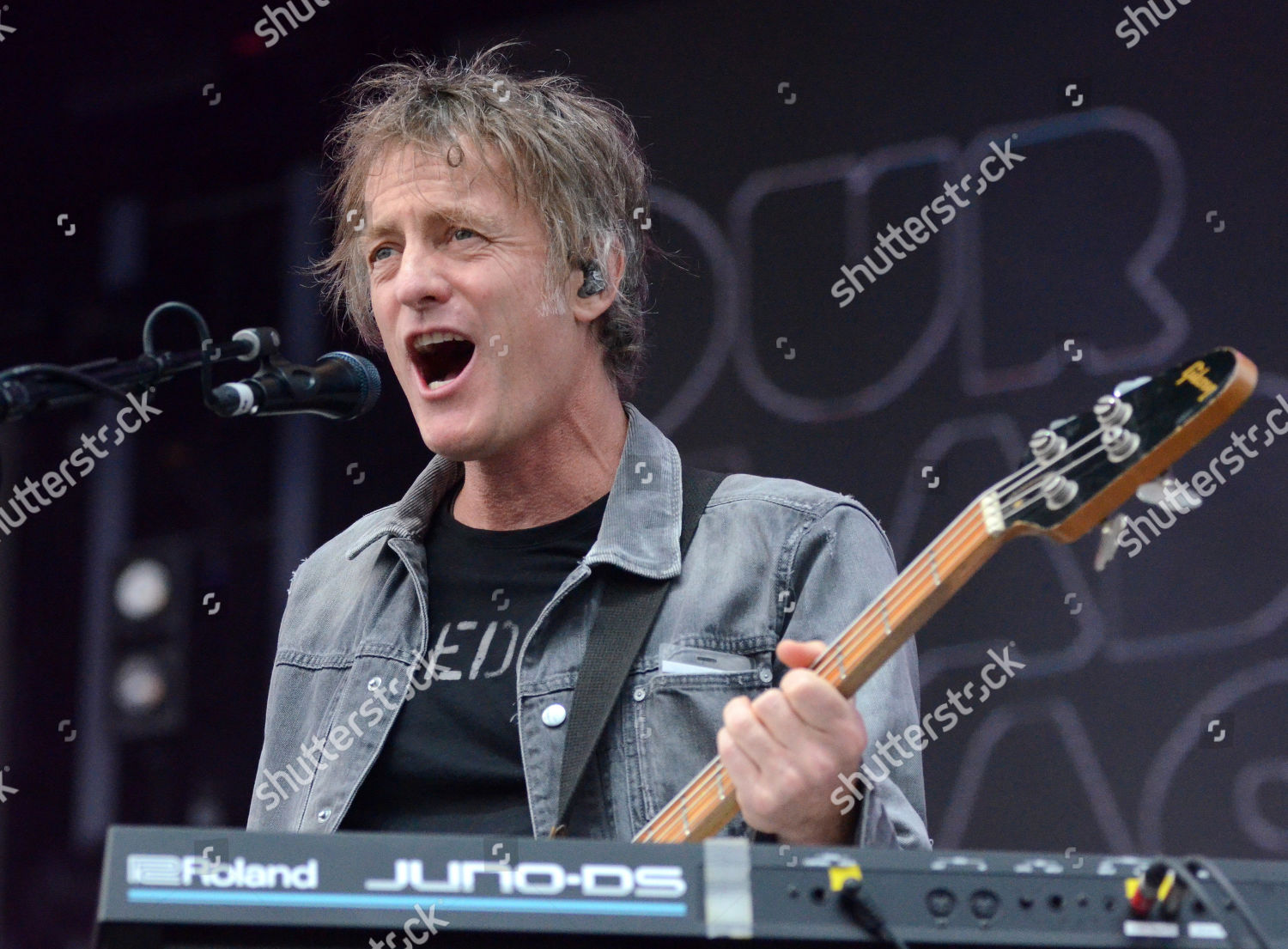 Bassist Duncan Coutts Band Our Lady Editorial Stock Photo - Stock Image ...