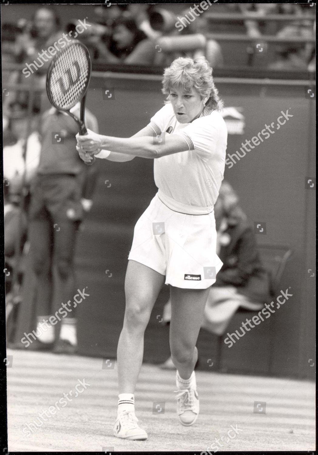 Chris Evert 3rd July 1984 Mrs Editorial Stock Photo - Stock Image ...