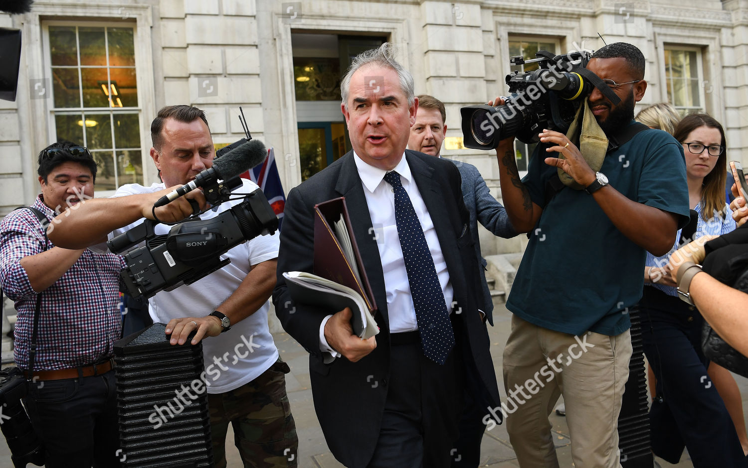 British Attorney General Jeremy Cox Departs Editorial Stock Photo ...