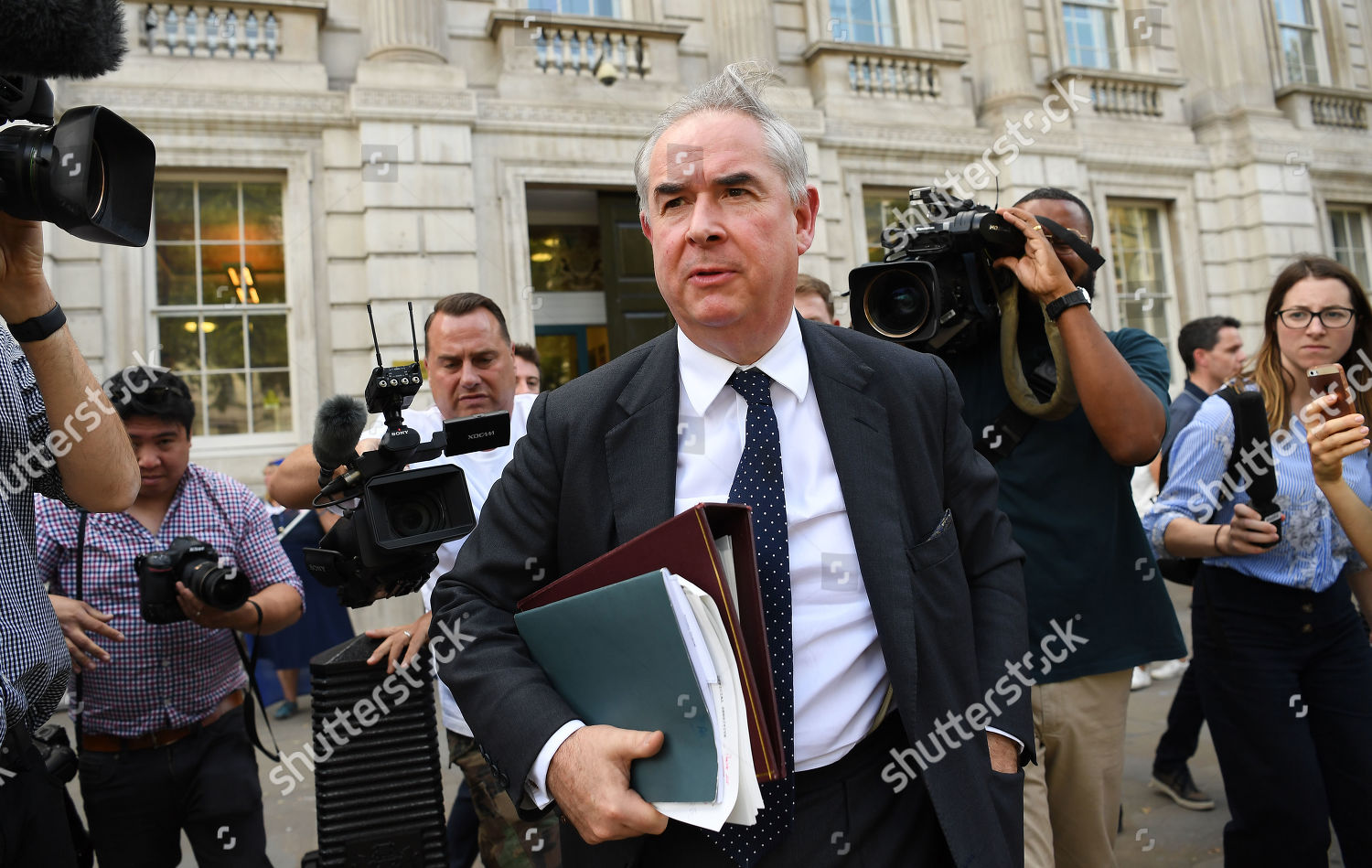 British Attorney General Jeremy Cox Departs Editorial Stock Photo ...