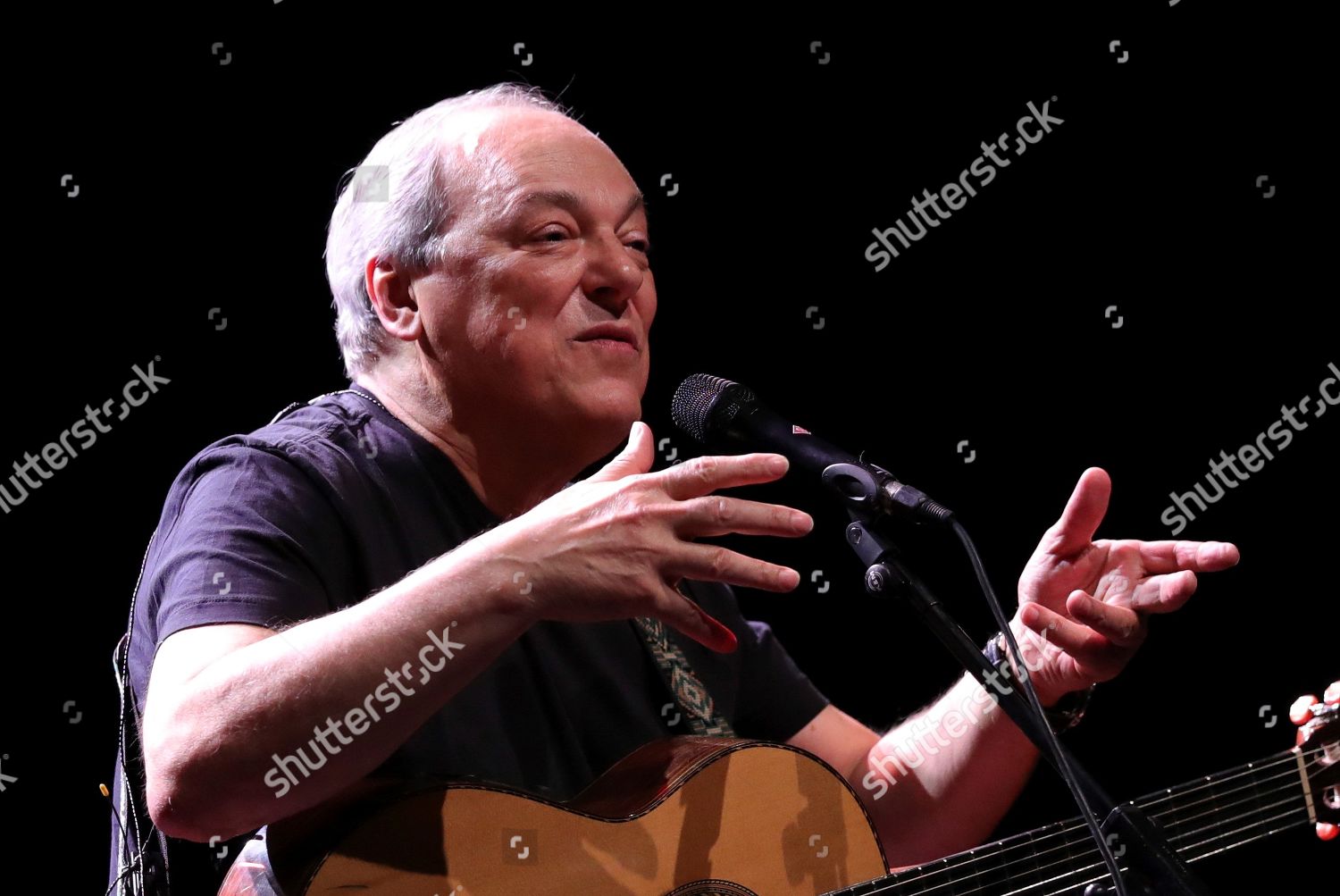 Brazilian Singer Composer Toquinho Performs On Editorial Stock Photo ...