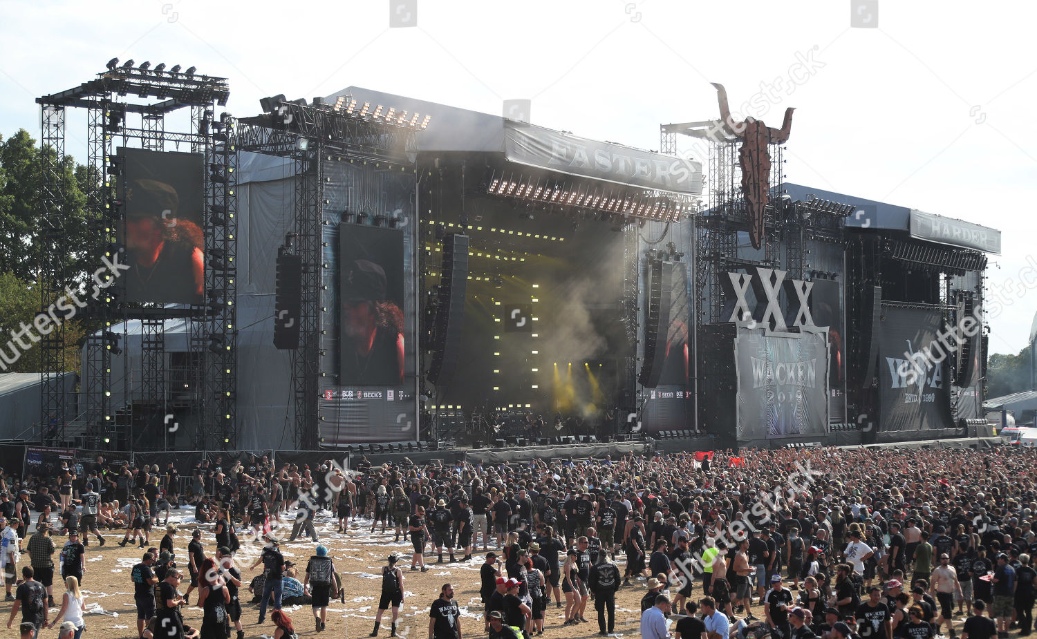 General View Main Stages Wacken Open Editorial Stock Photo - Stock ...