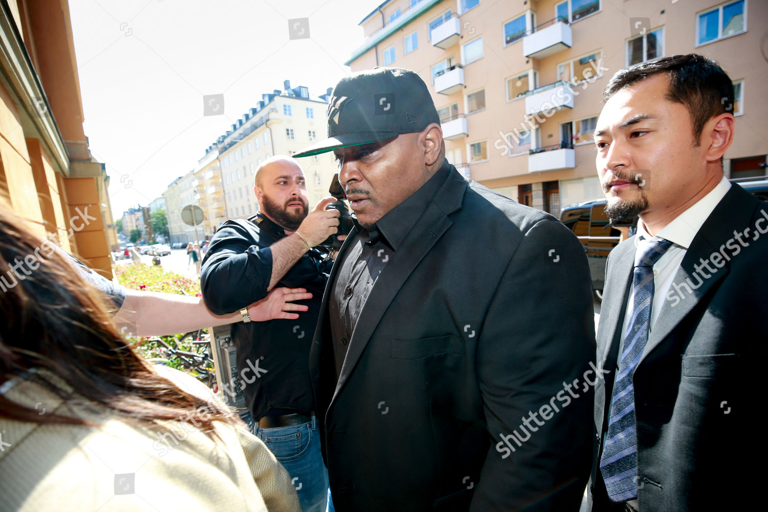 Asap Rockys Bodyguard Arrives District Court Editorial Stock Photo ...
