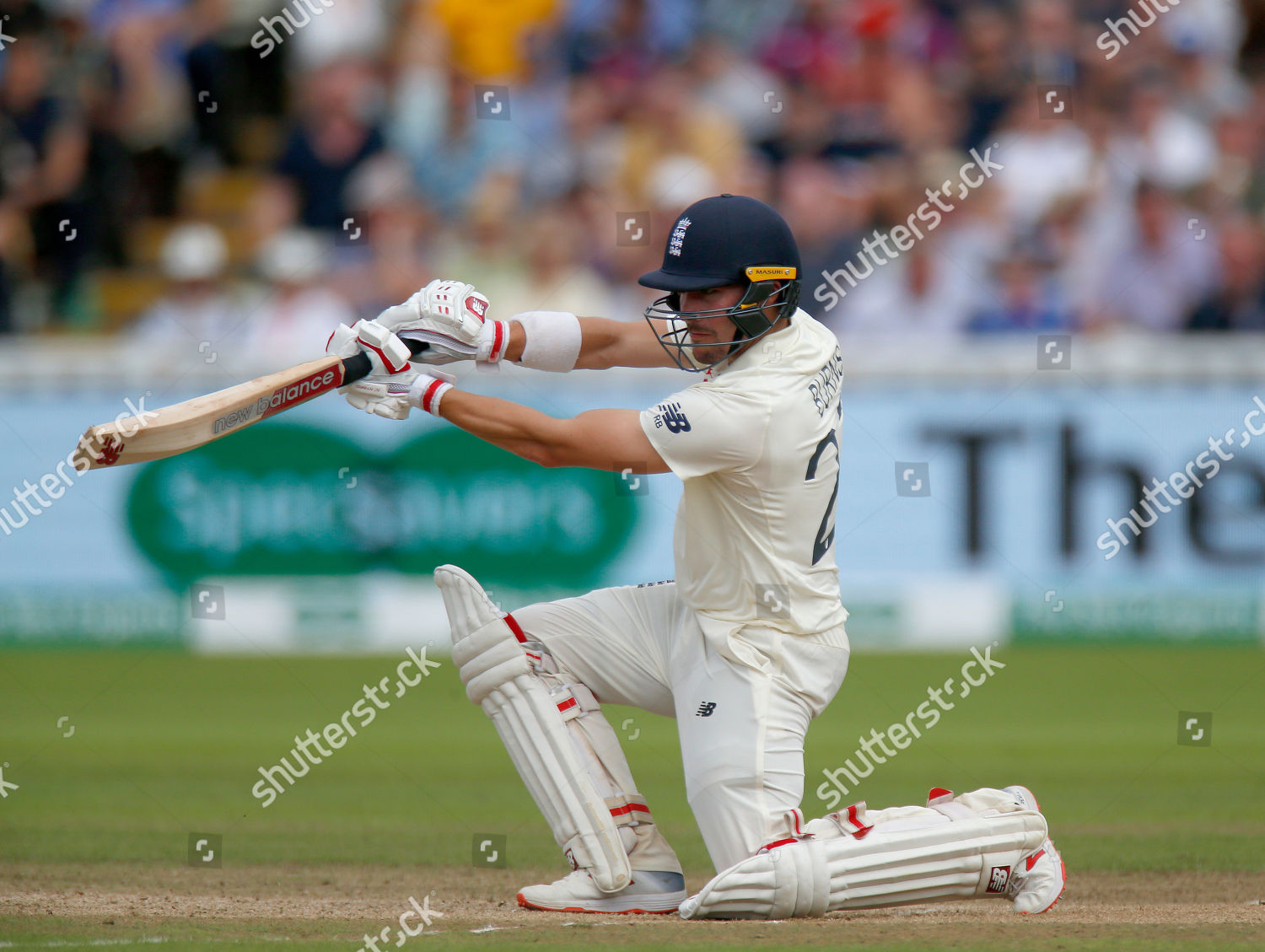 Rory Burns England Batting Editorial Stock Photo - Stock Image ...