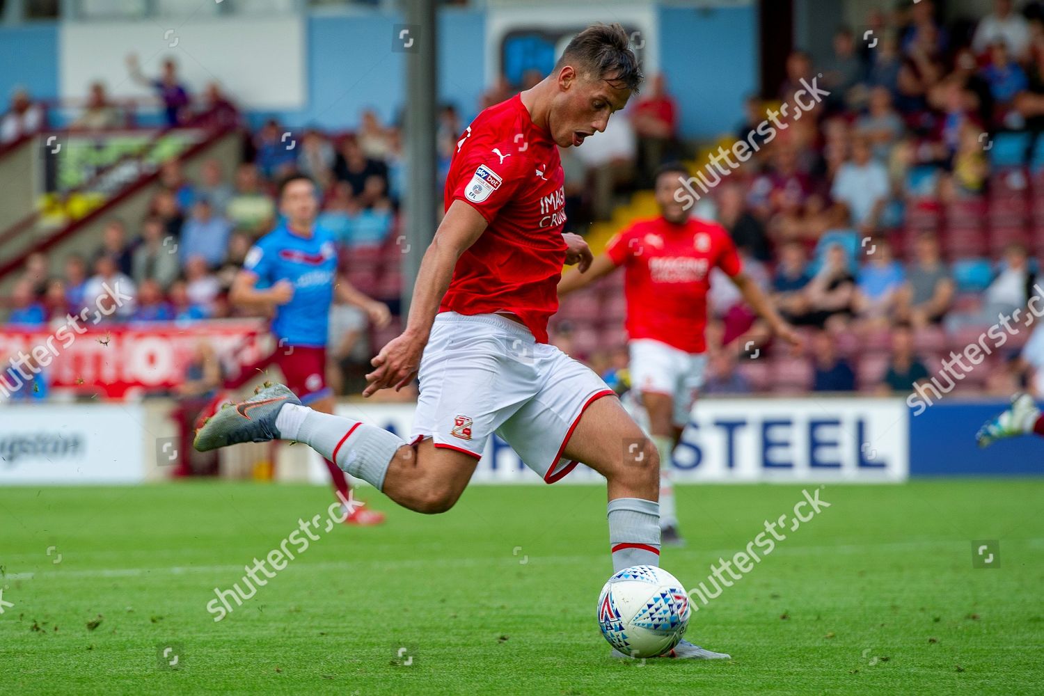 Goal Jerry Yates Swindon Town Scores Editorial Stock Photo - Stock ...