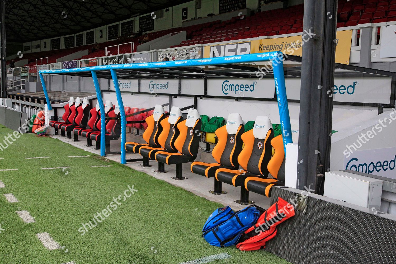 General View Home Away Dugout Inside Editorial Stock Photo - Stock ...
