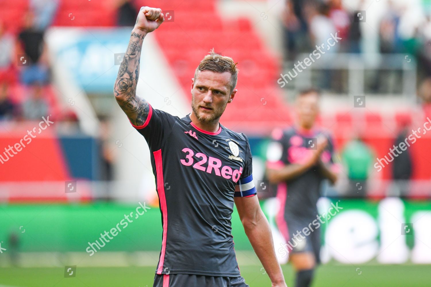 Liam Cooper Leeds United 6 Celebrates Editorial Stock Photo - Stock ...