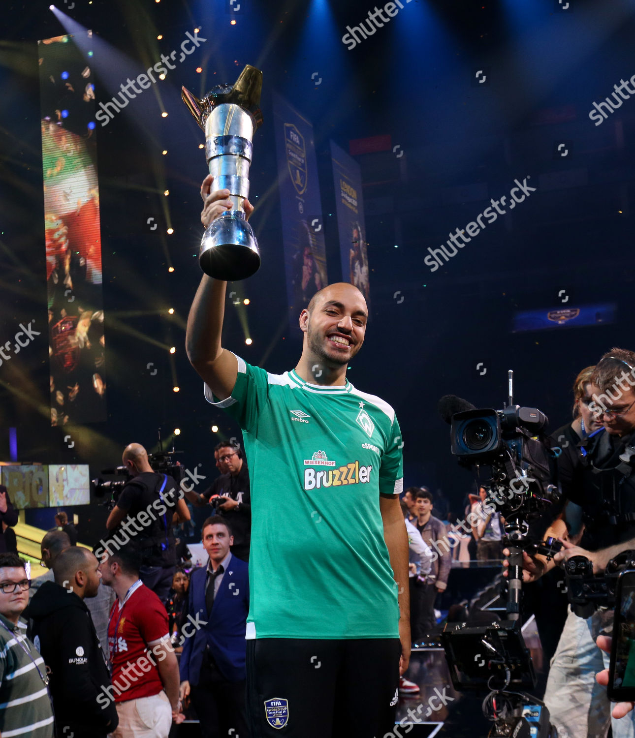 Moauba Harkous Mohammed Celebrates Victory By Editorial Stock Photo ...