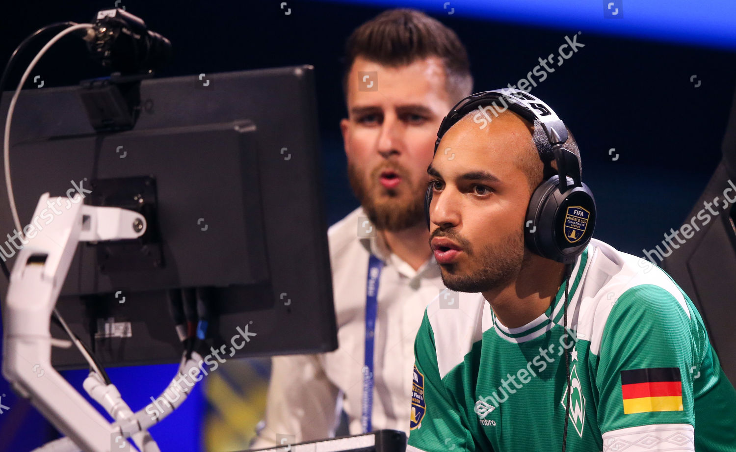Moauba Harkous Mohammed Shows Emotion During Editorial Stock Photo ...