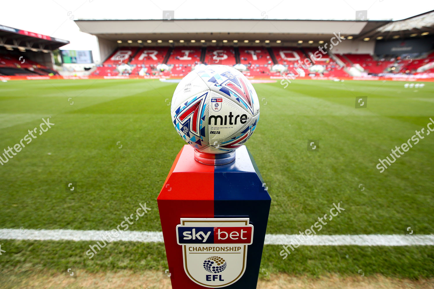 Sky Bet Ball Plinth Ashton Gate Editorial Stock Photo - Stock Image ...