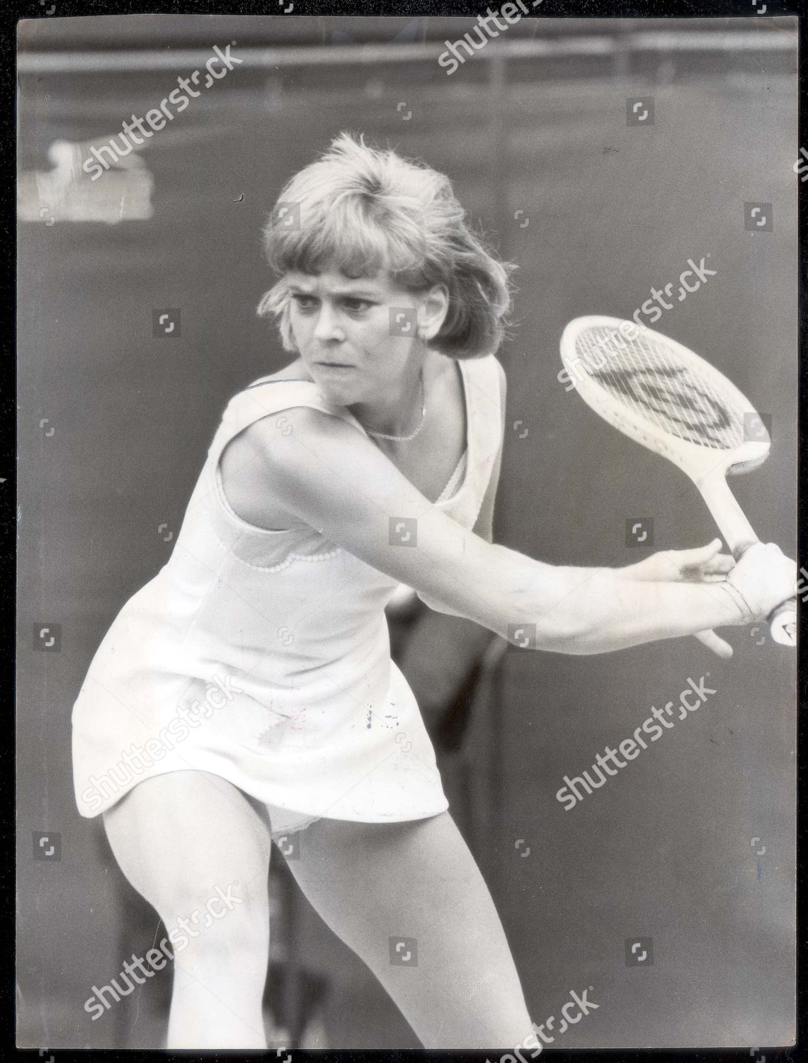 Tennis Player Sue Barker Determined Sue Editorial Stock Photo - Stock Image | Shutterstock