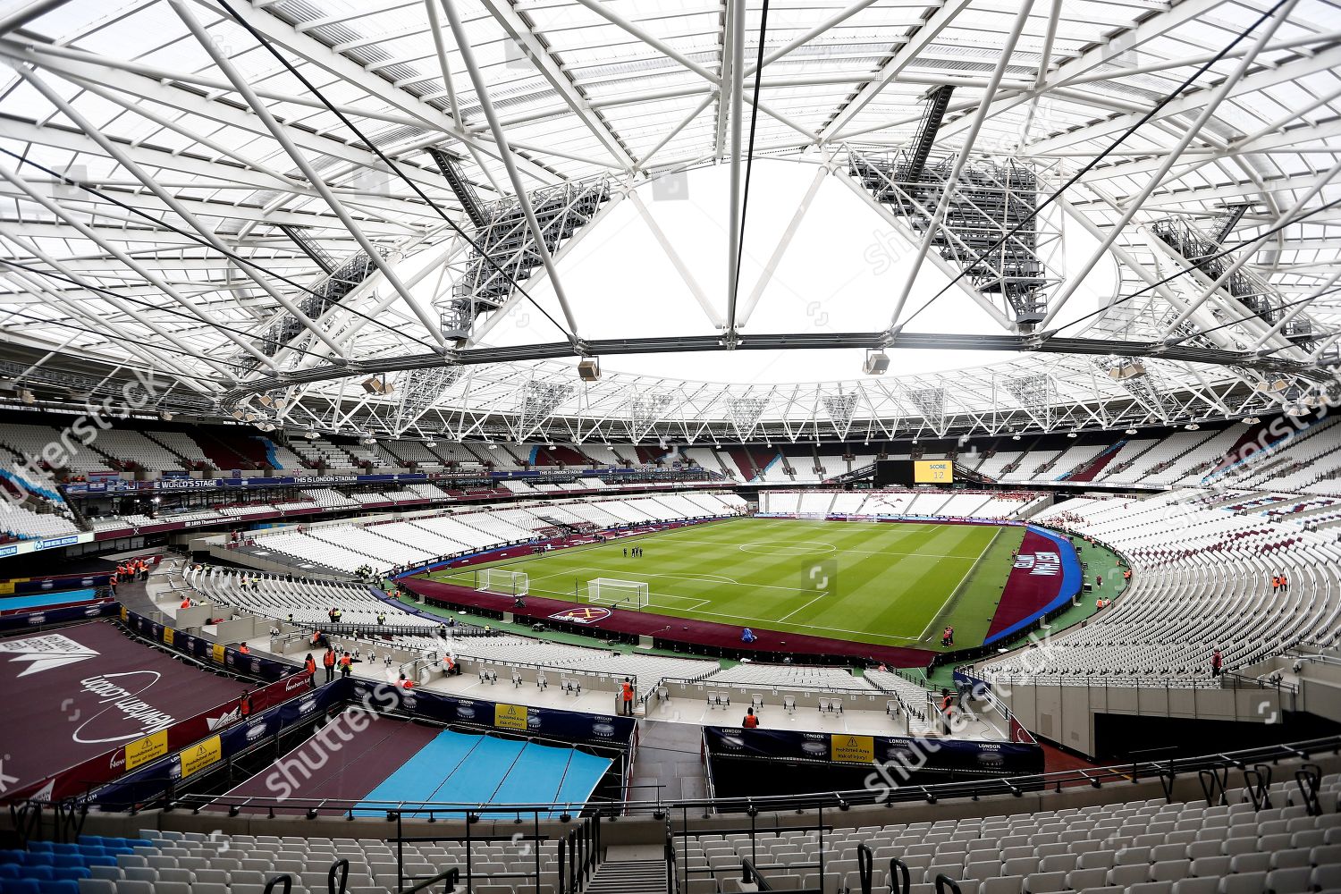 General View London Stadium Editorial Stock Photo - Stock Image ...