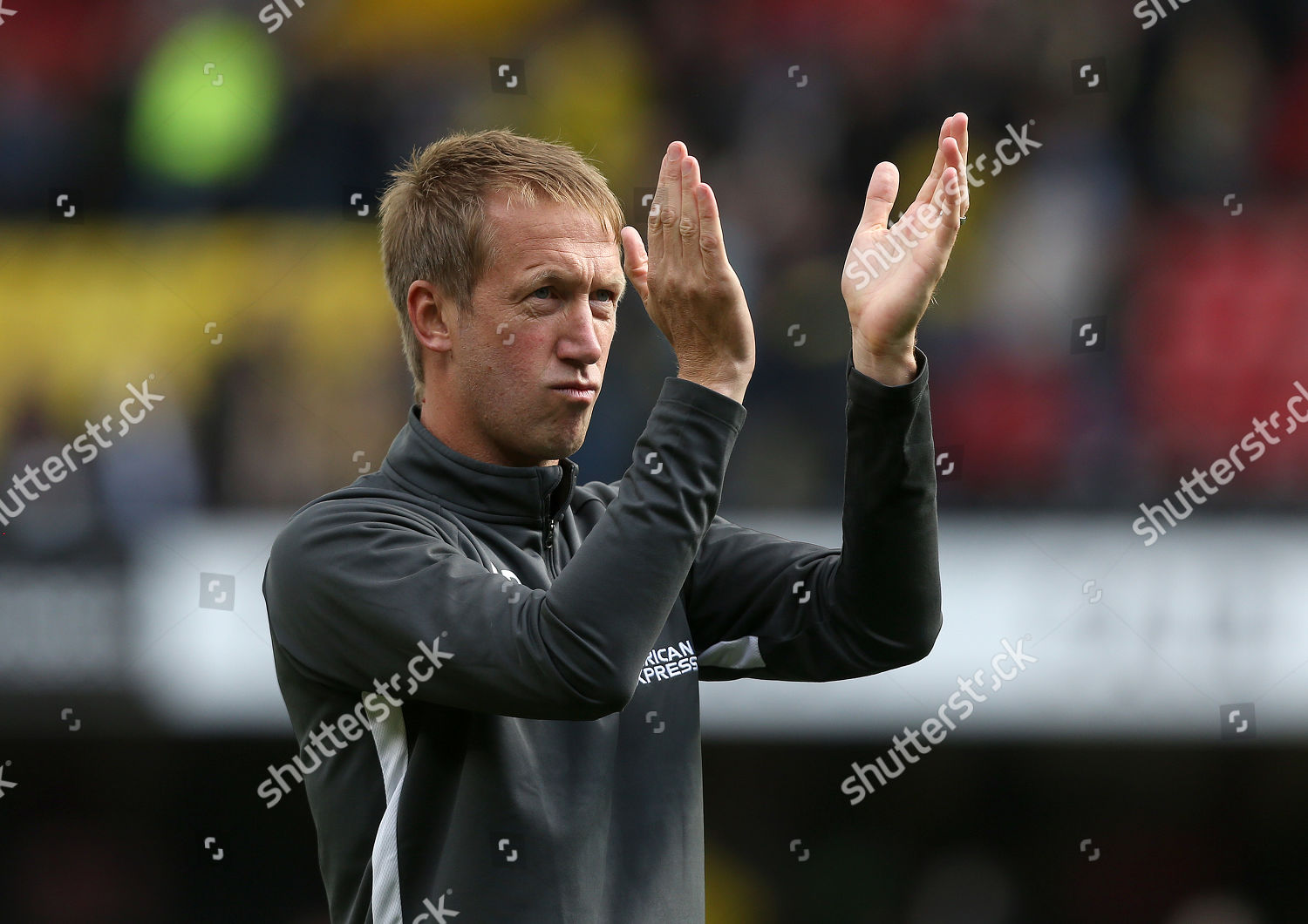 Brighton Manager Graham Potter Celebrates Victory Editorial Stock Photo ...