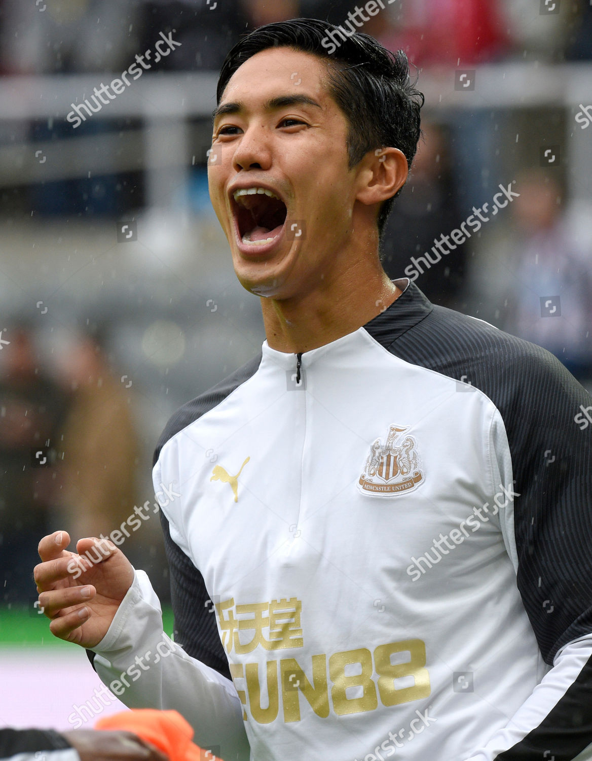 Yoshinori Muto Newcastle United Editorial Stock Photo - Stock Image ...