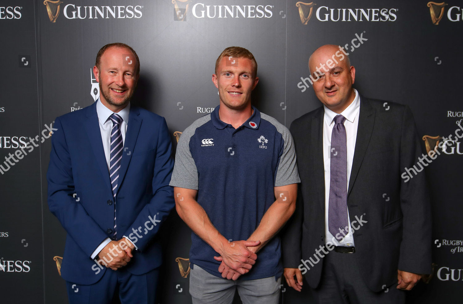 Rory Sheridan Keith Earls Simon Lewis Editorial Stock Photo - Stock ...