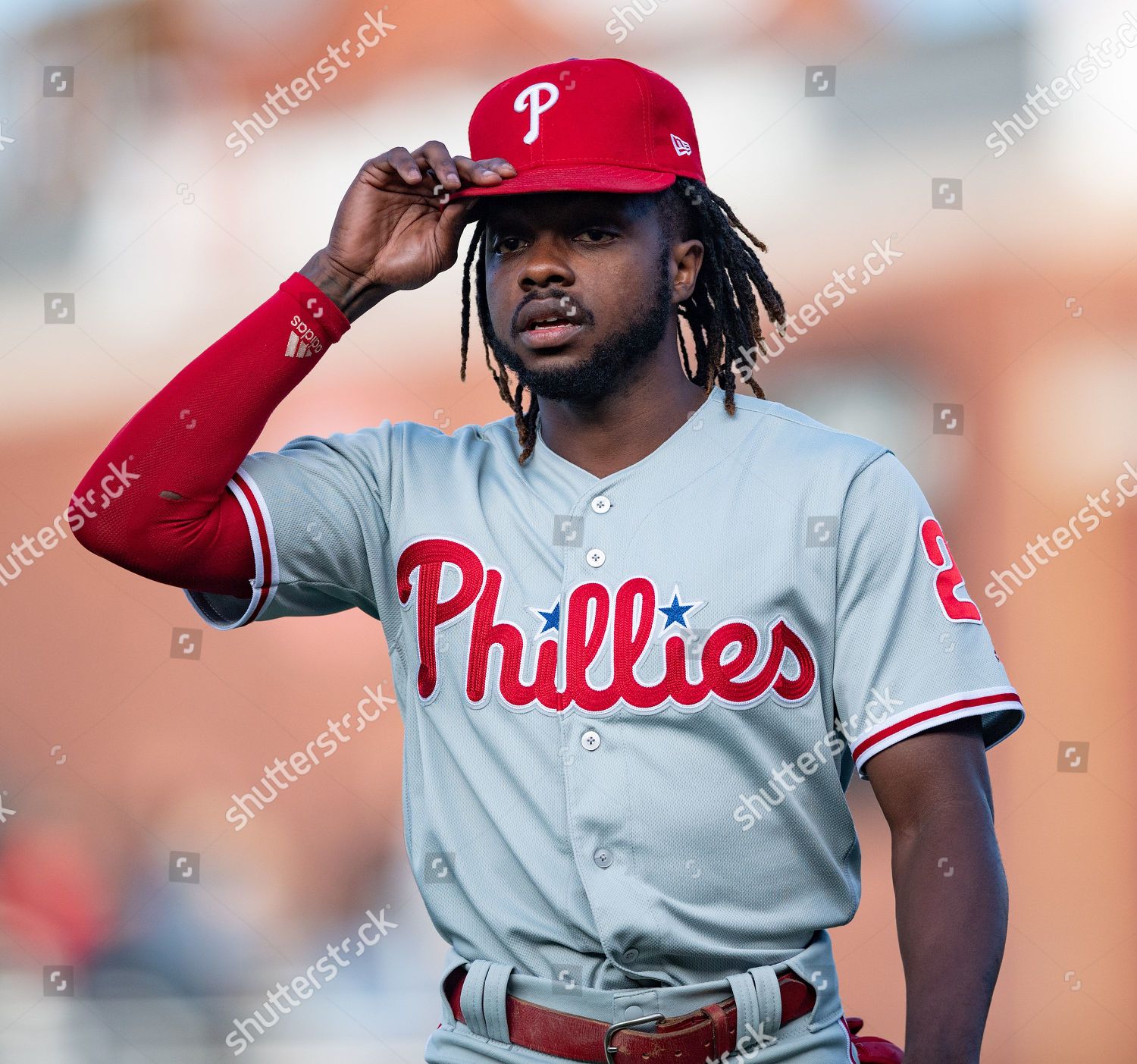 Philadelphia Phillies Center Fielder Roman Quinn Editorial Stock Photo ...