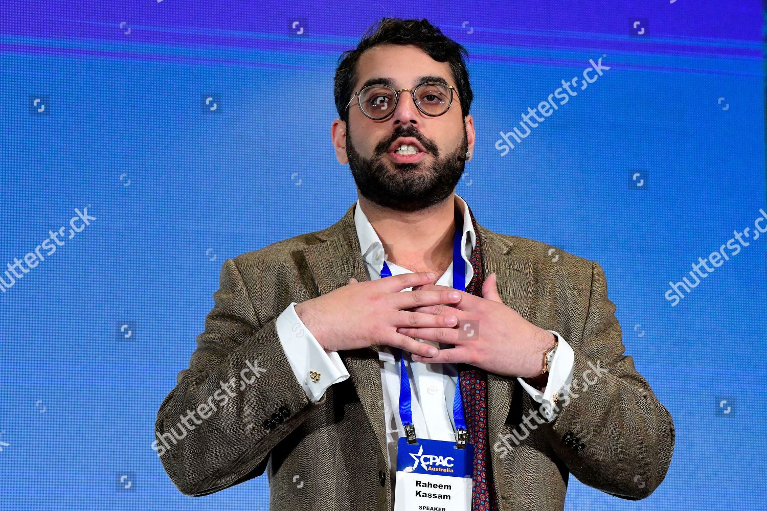 British Political Activist Raheem Kassam Addresses Editorial Stock ...