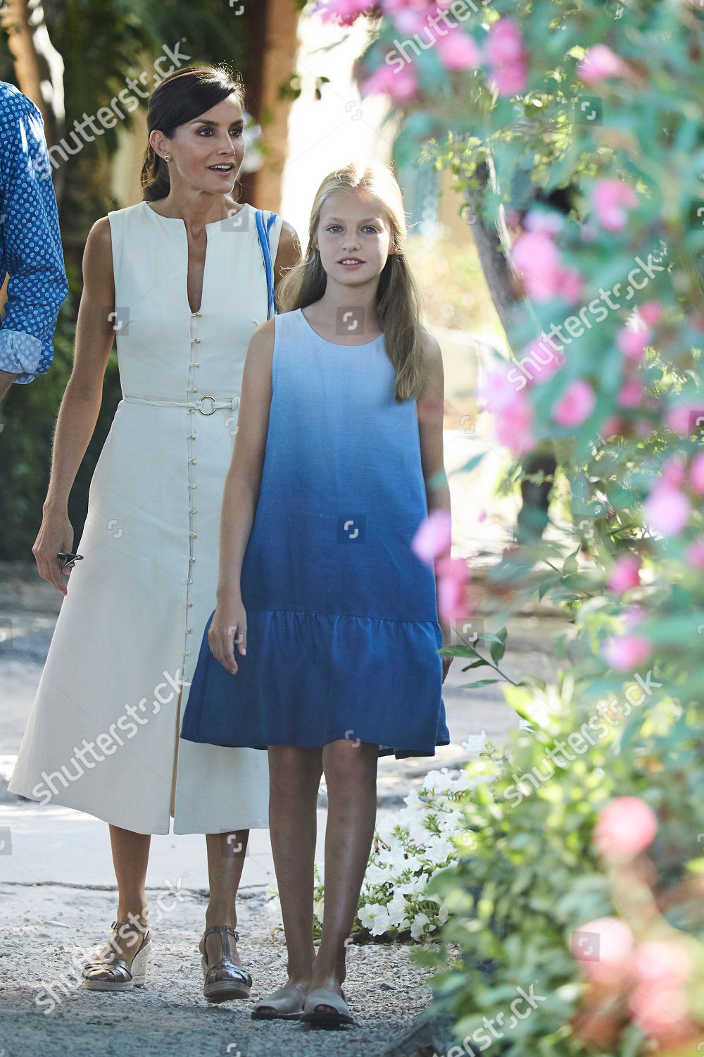 Queen Letizia Princess Leonor Editorial Stock Photo - Stock Image ...